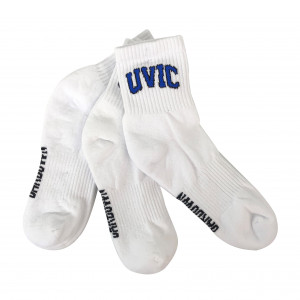 UVIC Ankle Socks (3 pack) - UVIC Bookstore