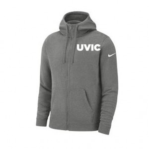 UVIC Nike Full-Zip Fleece (Grey) - UVIC Bookstore